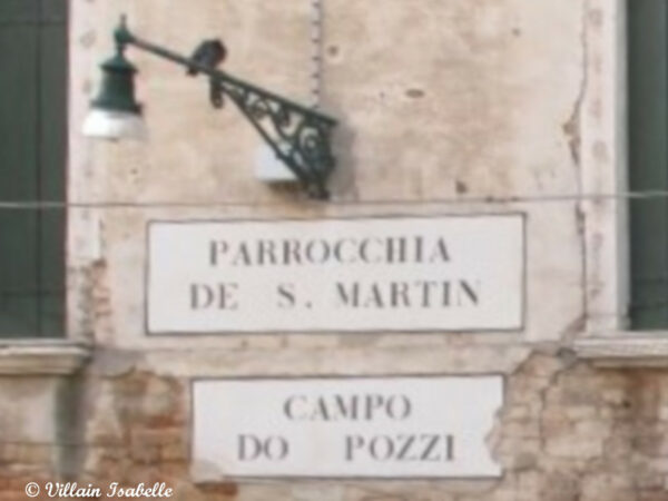 Le Campo do pozzi à Venise